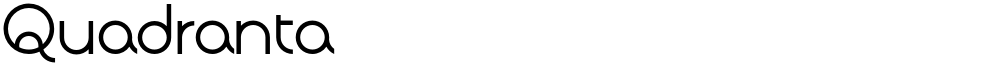 Quadranta - 字体小镇