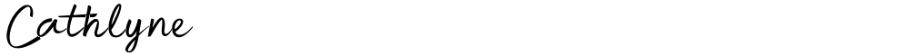 Cathlyne - 字体小镇