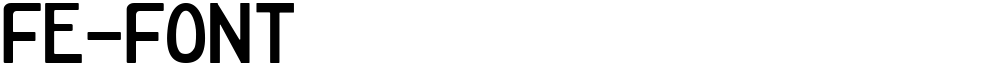 FE-Font - 字体小镇