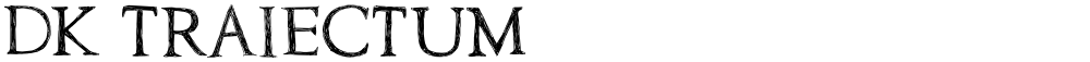 DK Traiectum - 字体小镇