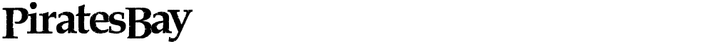 PiratesBay - 字体小镇