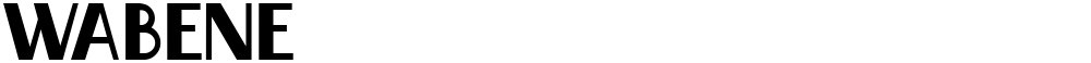 Wabene - 字体小镇