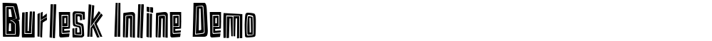 Burlesk Inline Demo - 字体小镇
